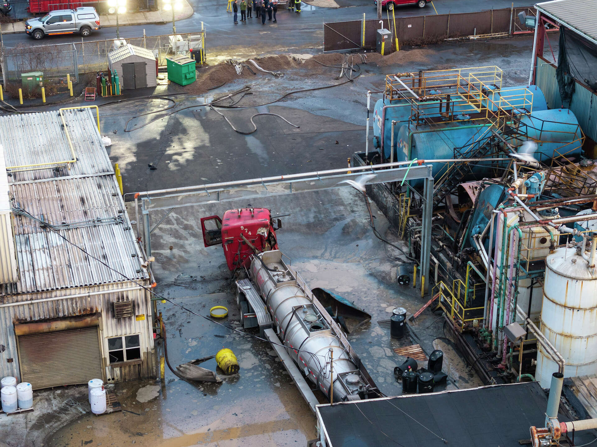 Bridgeport explosion sparked by truck's open valve, official says