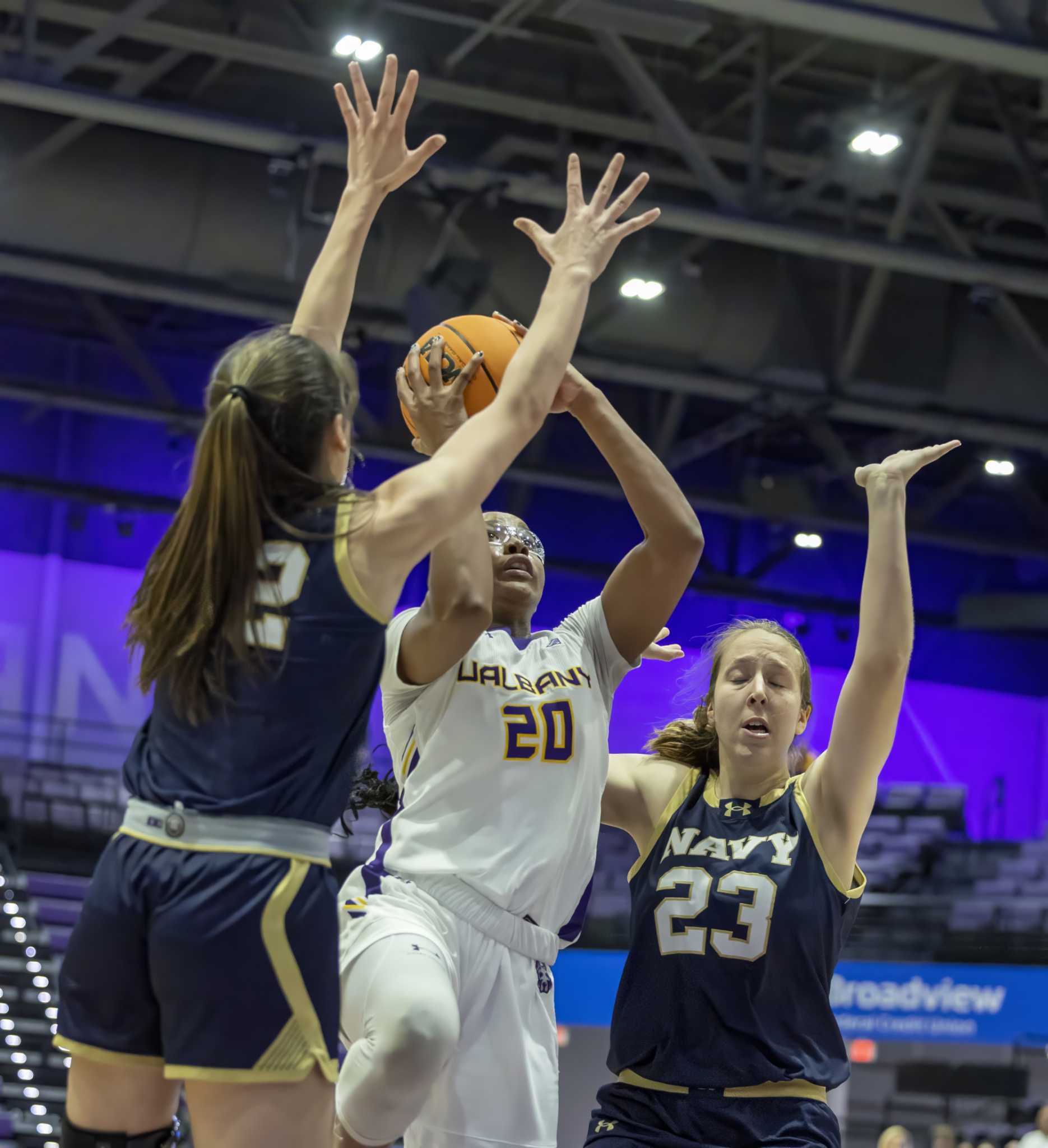 Kayla Cooper scores 23 points as UAlbany women's basketball beats Navy