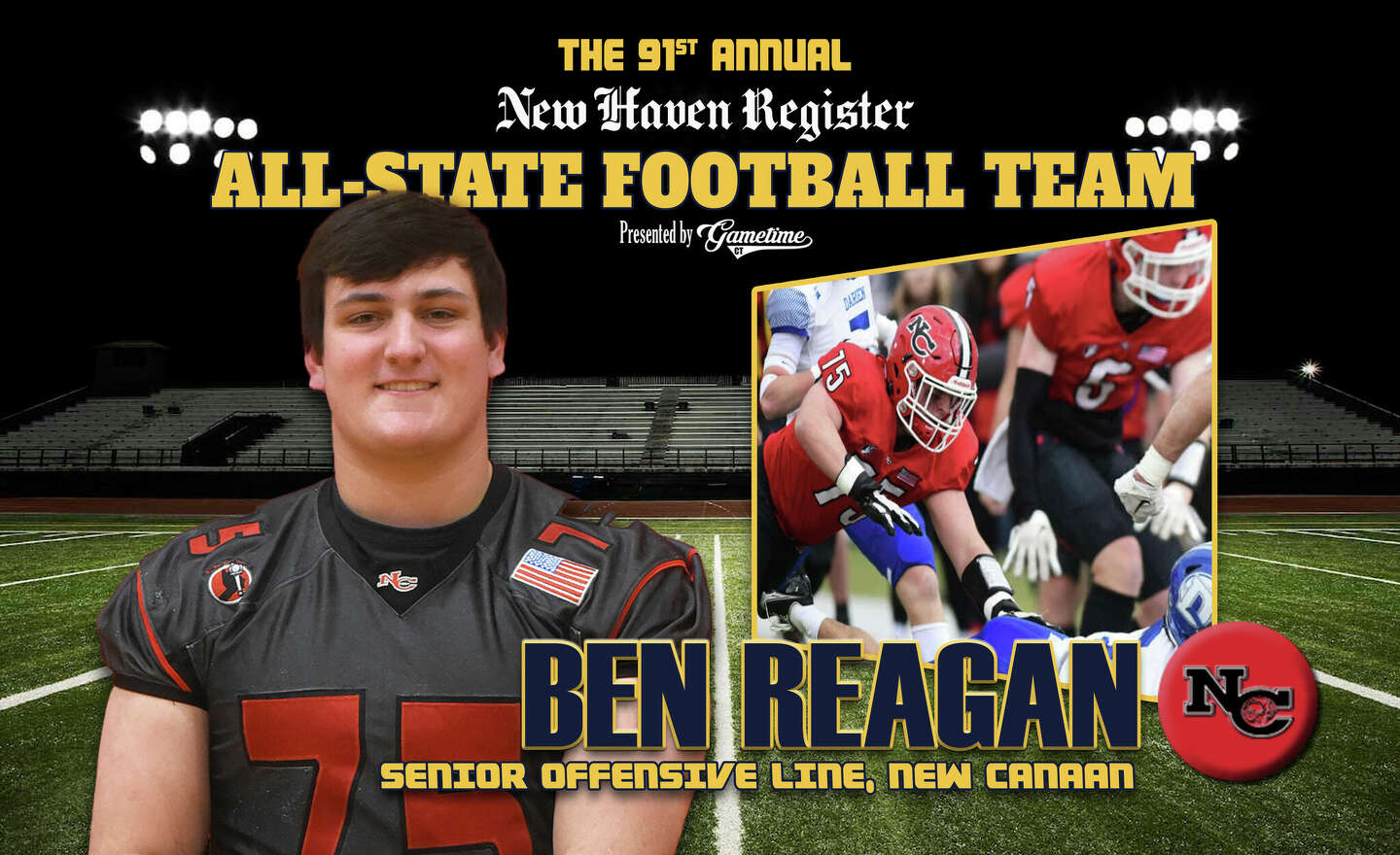 The 91st Annual New Haven Register All-State Football First Team