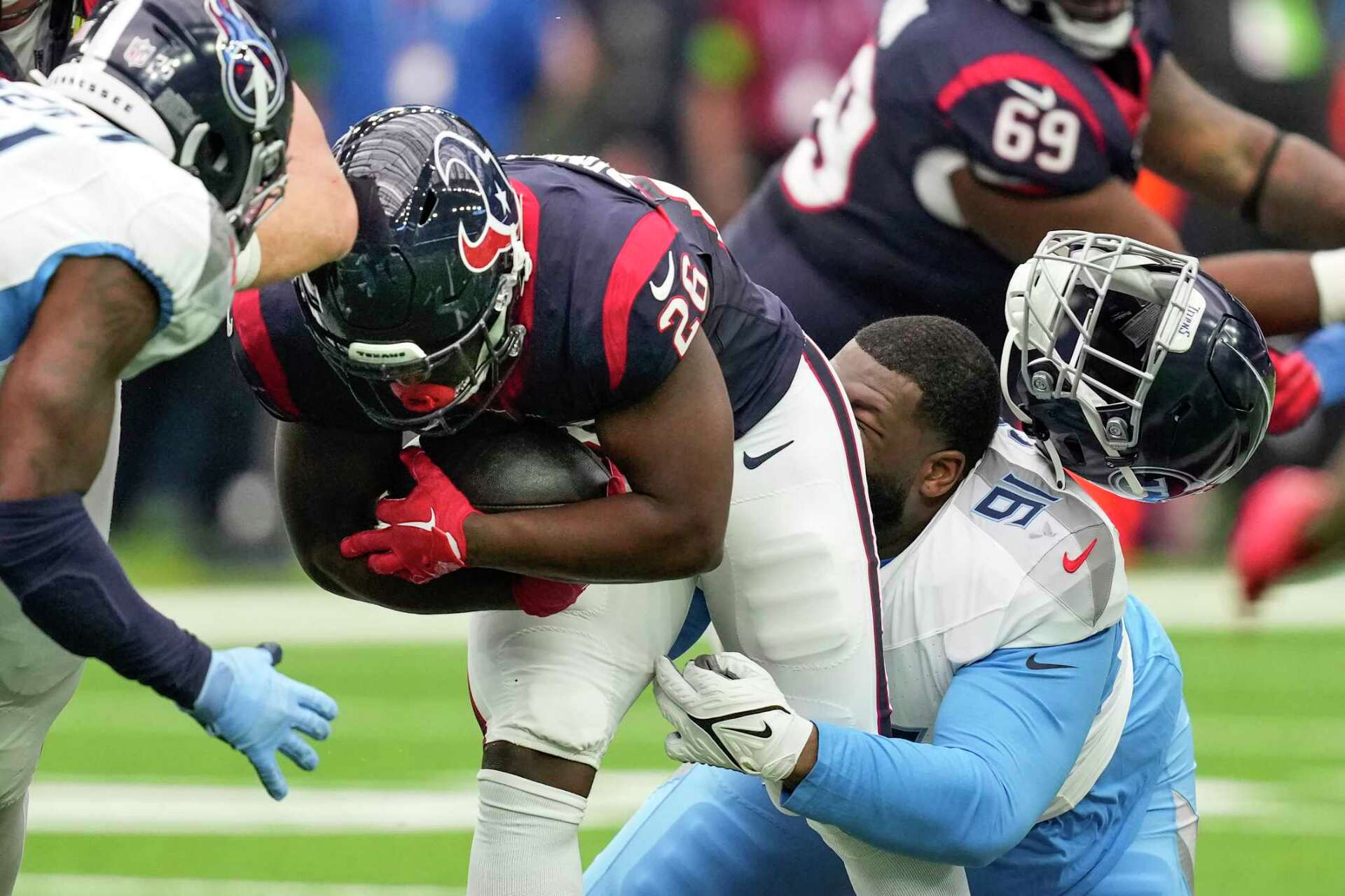 Houston Texans: Devin Singletary thriving as lead running back