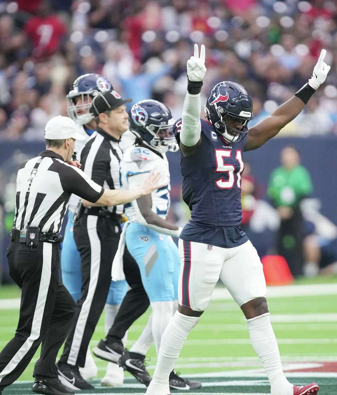 Texans 26, Titans 3: How Houston rolled to win in home finale