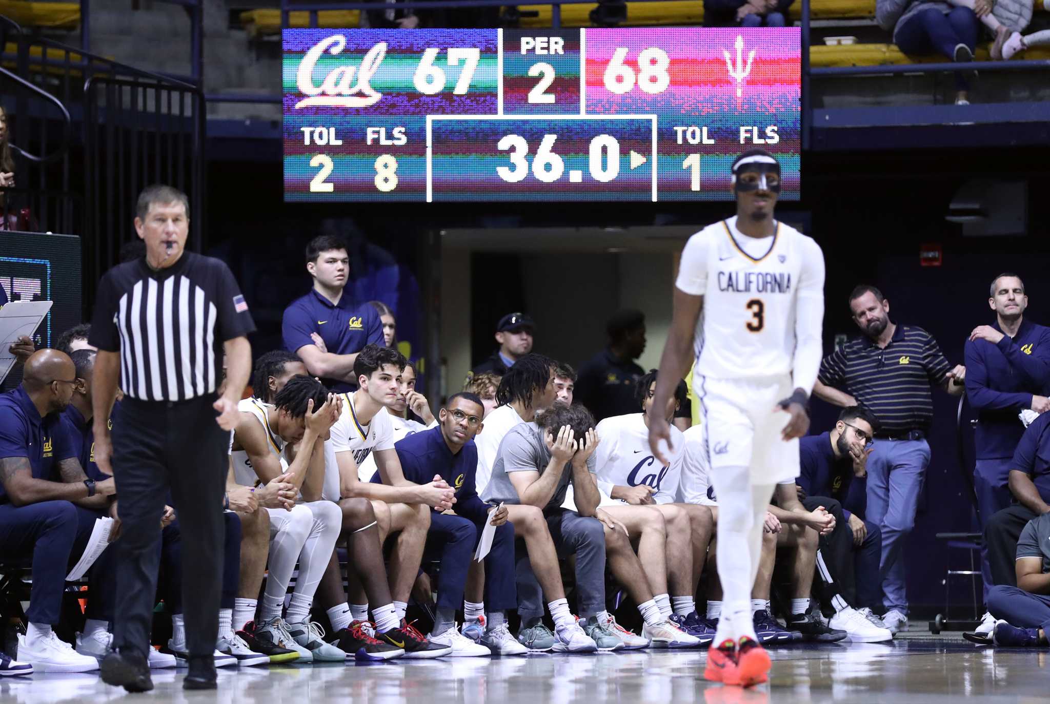 Cal men fritter away 16-point lead, lose at home to Arizona State