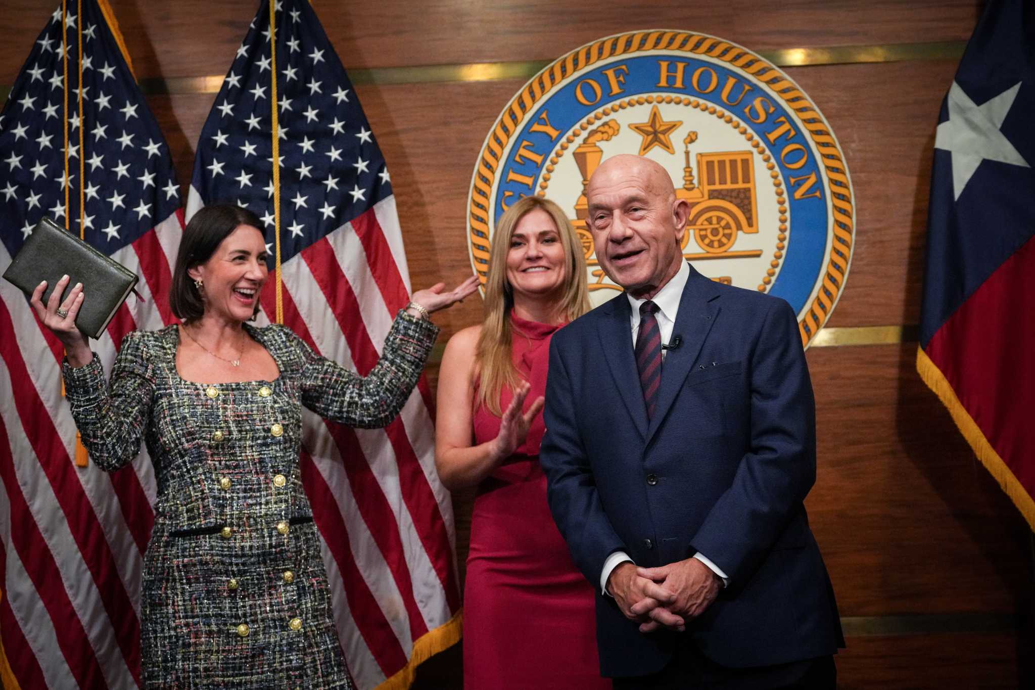 John Whitmire sworn in as Houston mayor