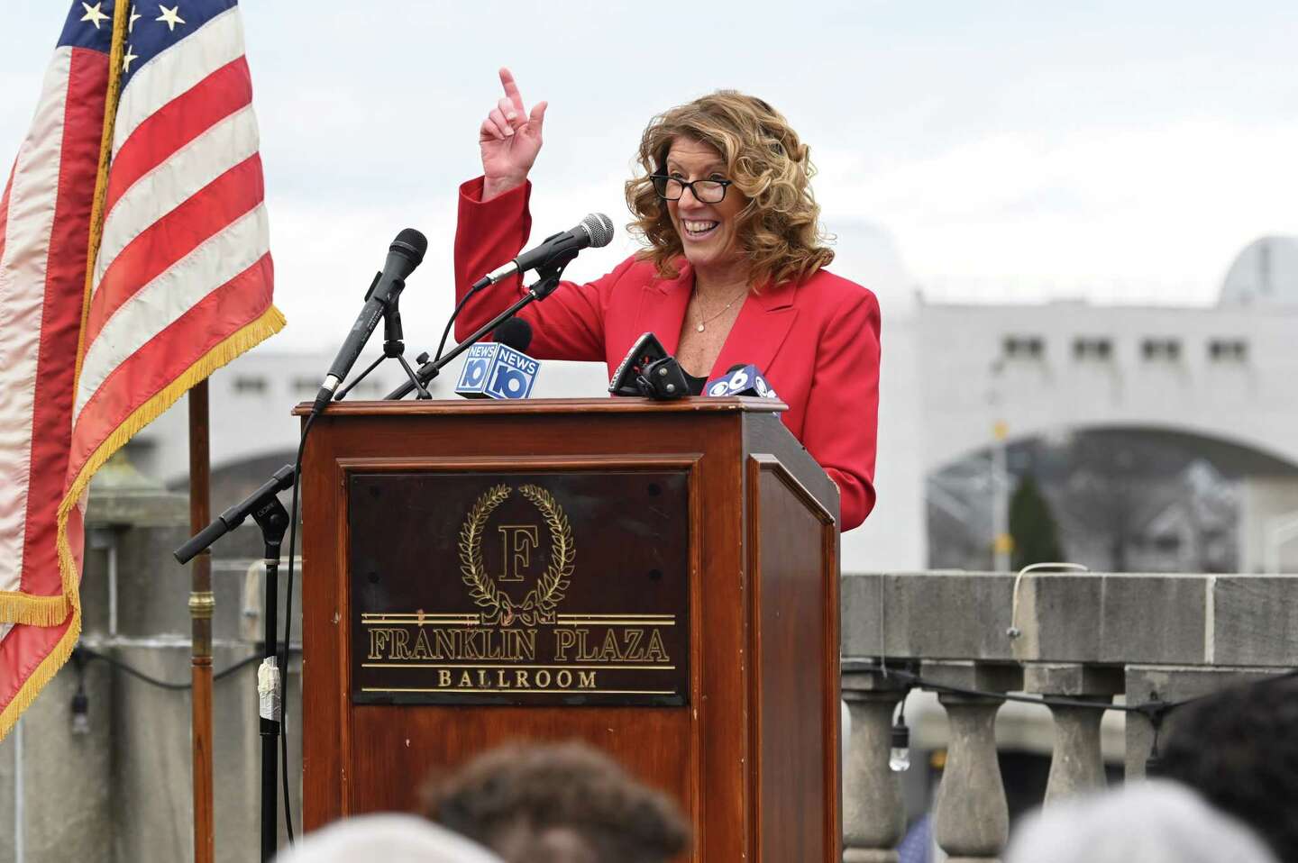 Carmella Mantello takes oath as Troy mayor, first woman to hold post