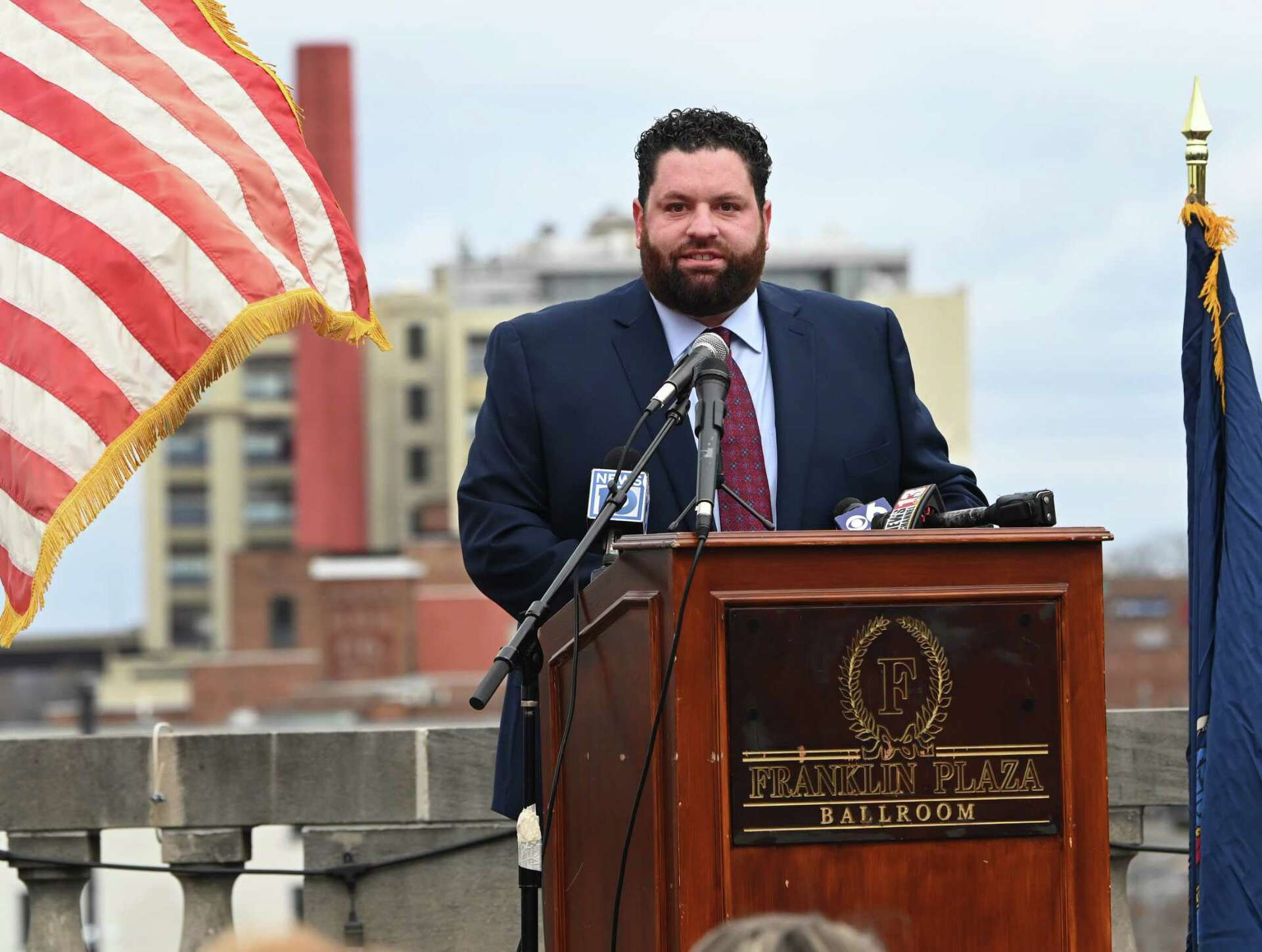 Carmella Mantello takes oath as Troy mayor, first woman to hold post