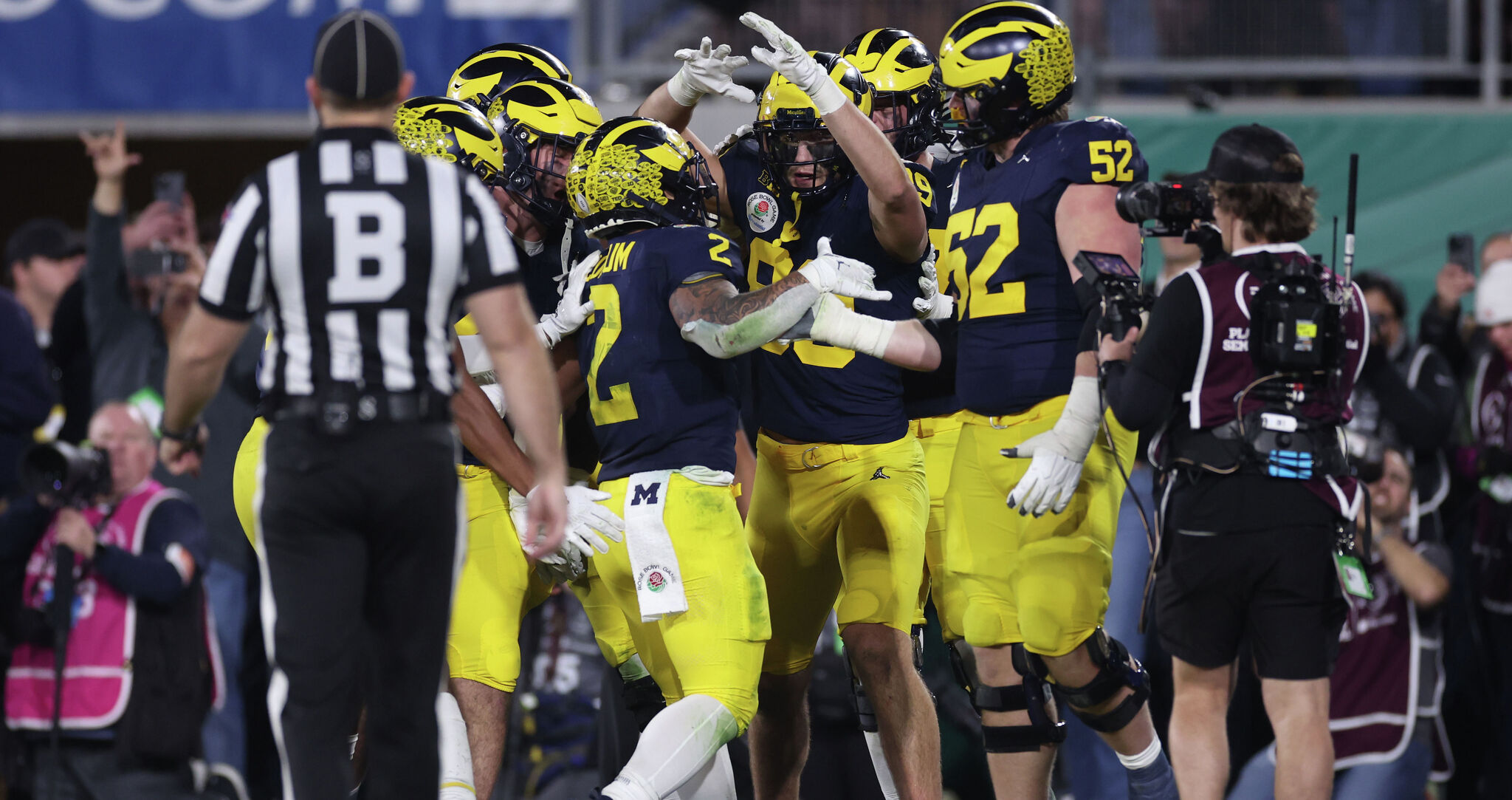 Michigan Wolverines rally past Alabama Crimson Tide in Rose Bowl