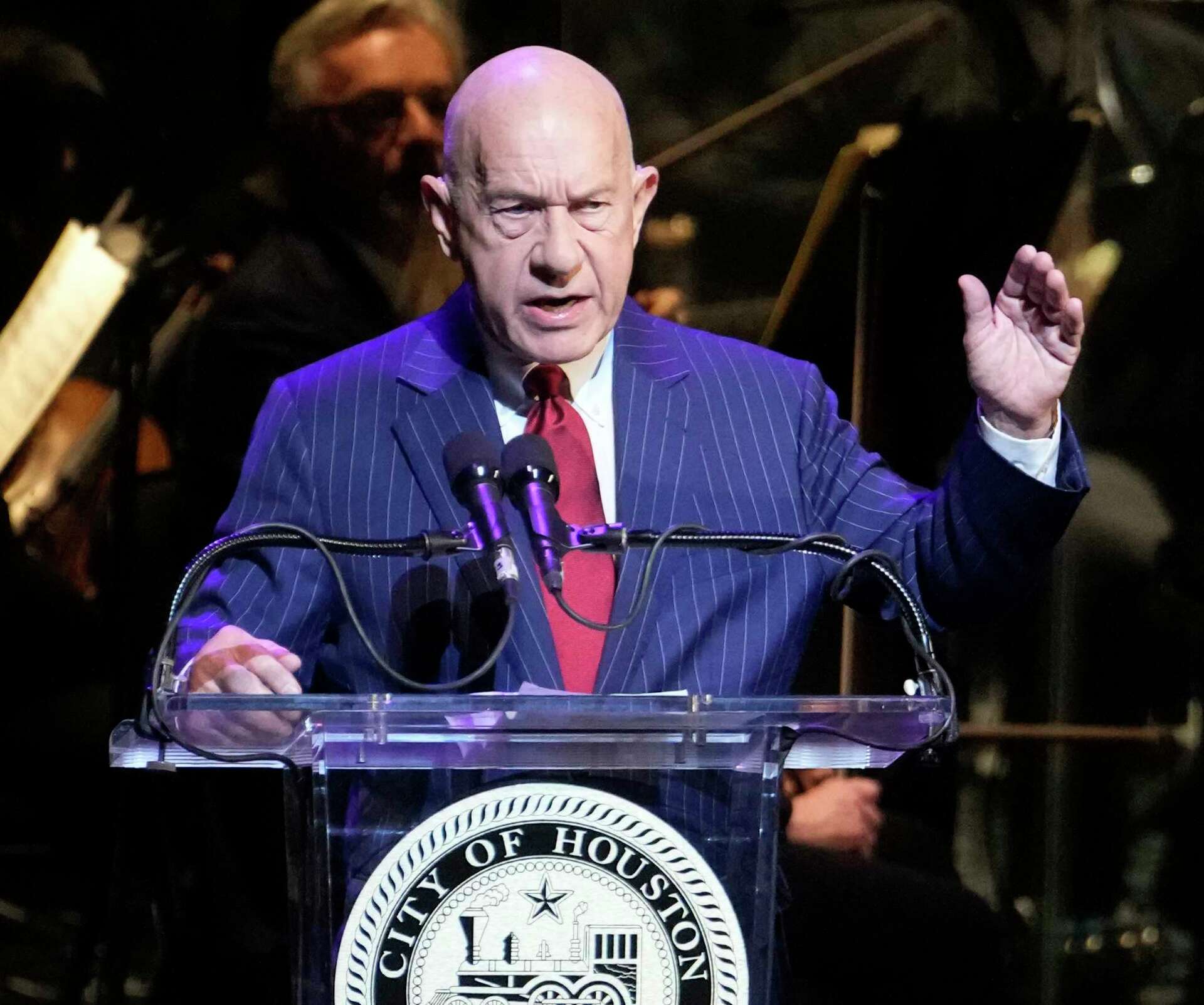 John Whitmire highlights public safety during inaugural speech