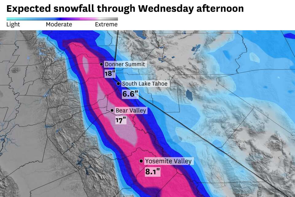 California storms to bring more rain, heavy snow to Tahoe