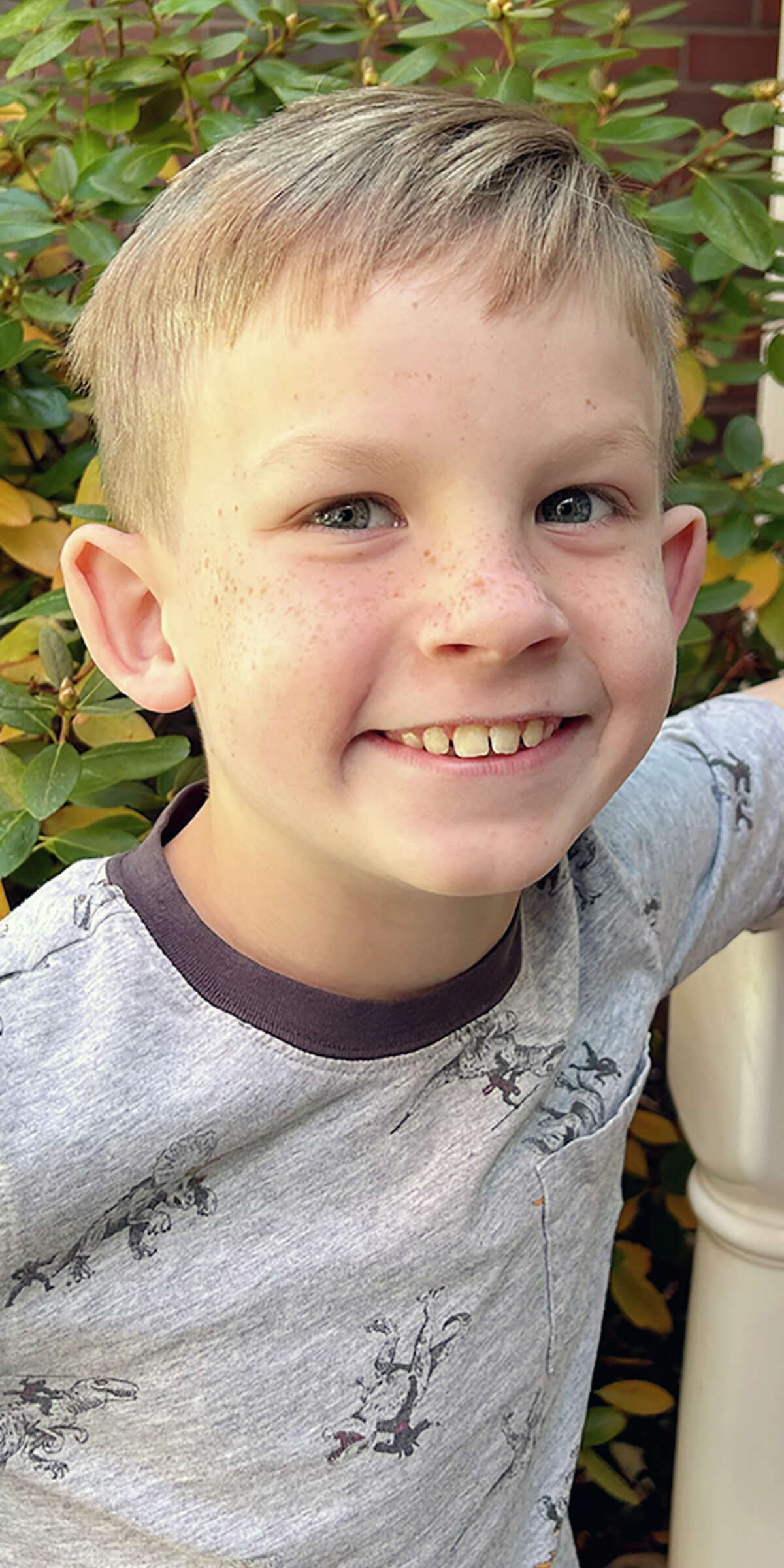 Max Fanning Nelson celebrating his ninth birthday