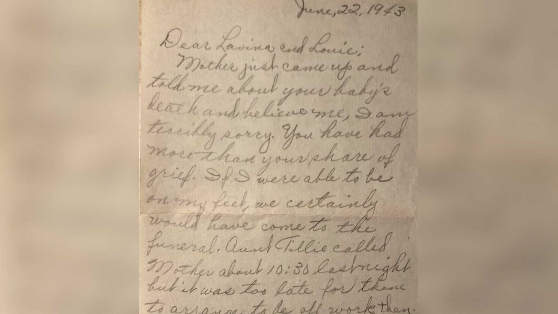 VIDEO: Letter lost in the mail for 80 years finally gets delivered ...