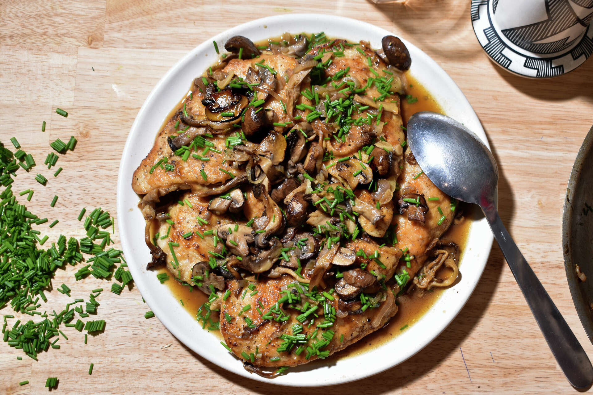 Recipe: Roasted Mushroom Chicken Marsala