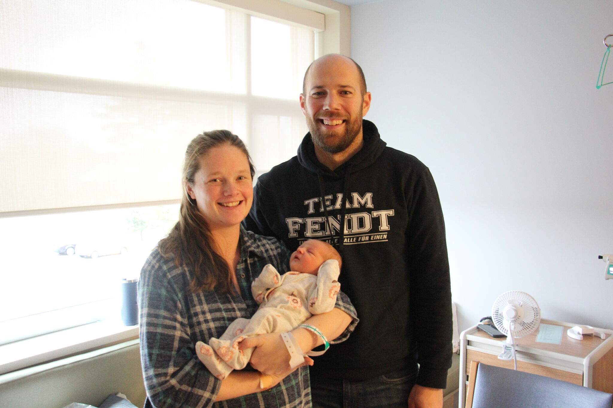 Bad Axe family welcomes Thumb's first baby of 2024