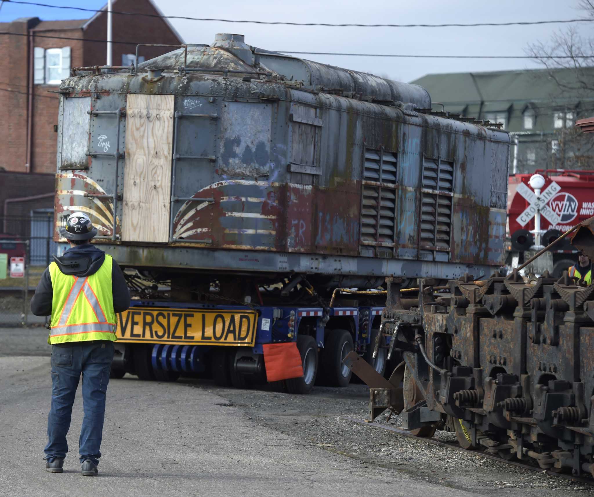 Danbury Railway Museum welcomes two historic electric train engines