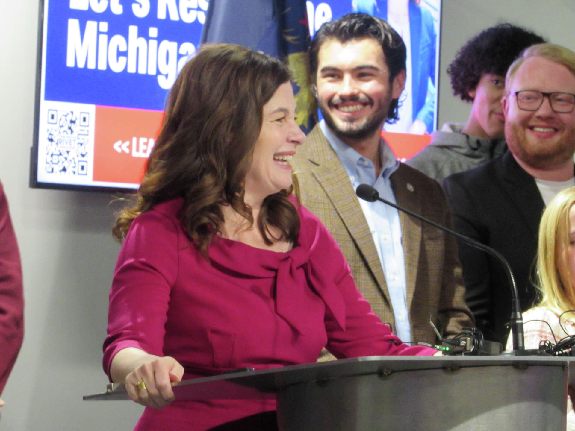 Michigan Sen. McDonald Rivet kicks off run for Congress