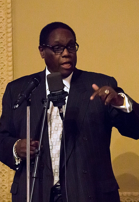 Calvin Riley discusses "Black St. Louis" at Edwardsville Library