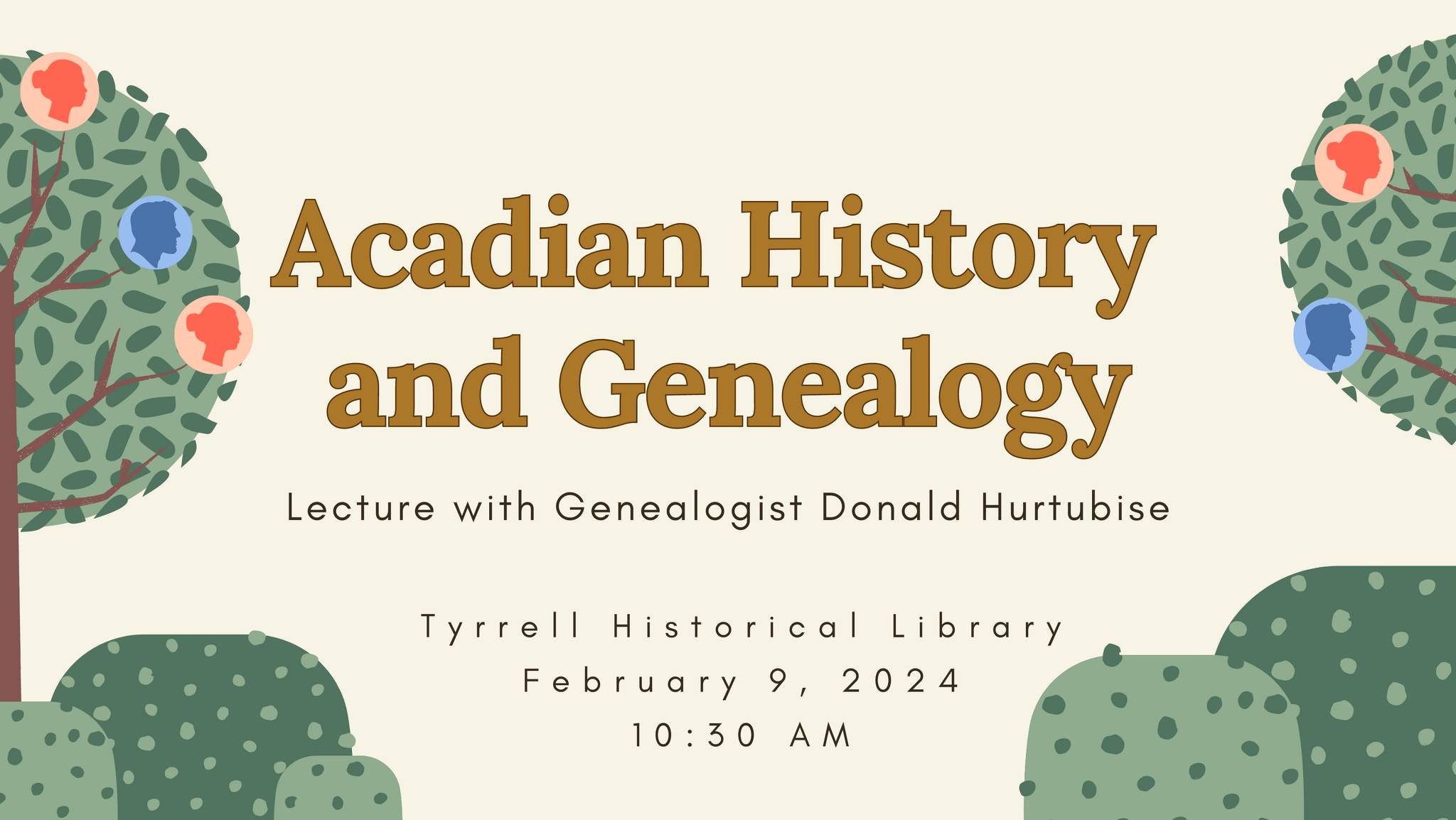 Tyrrell Historical Library amps up programming with lecture series