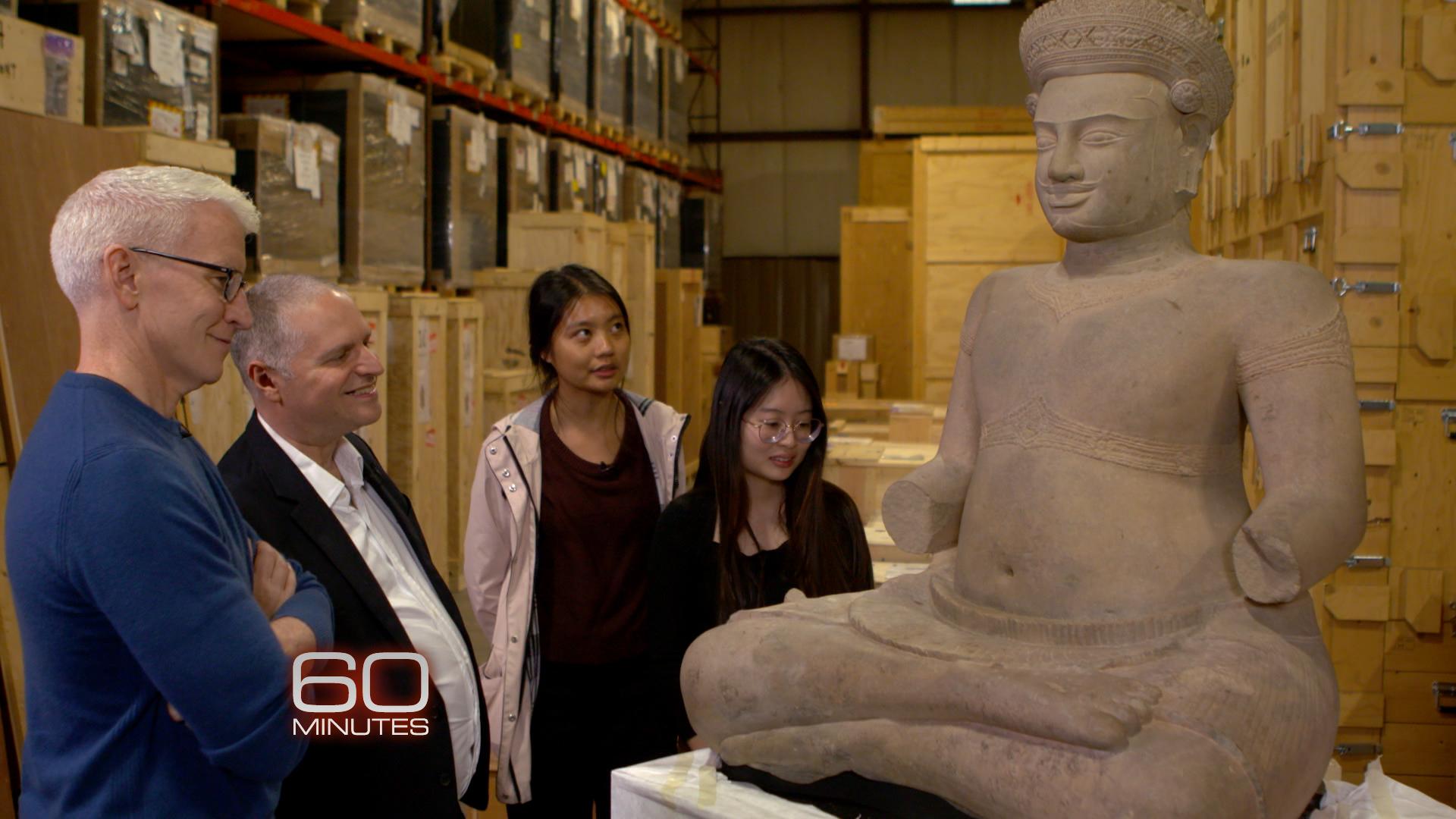 Upstate moving company helps return stolen Cambodian statues