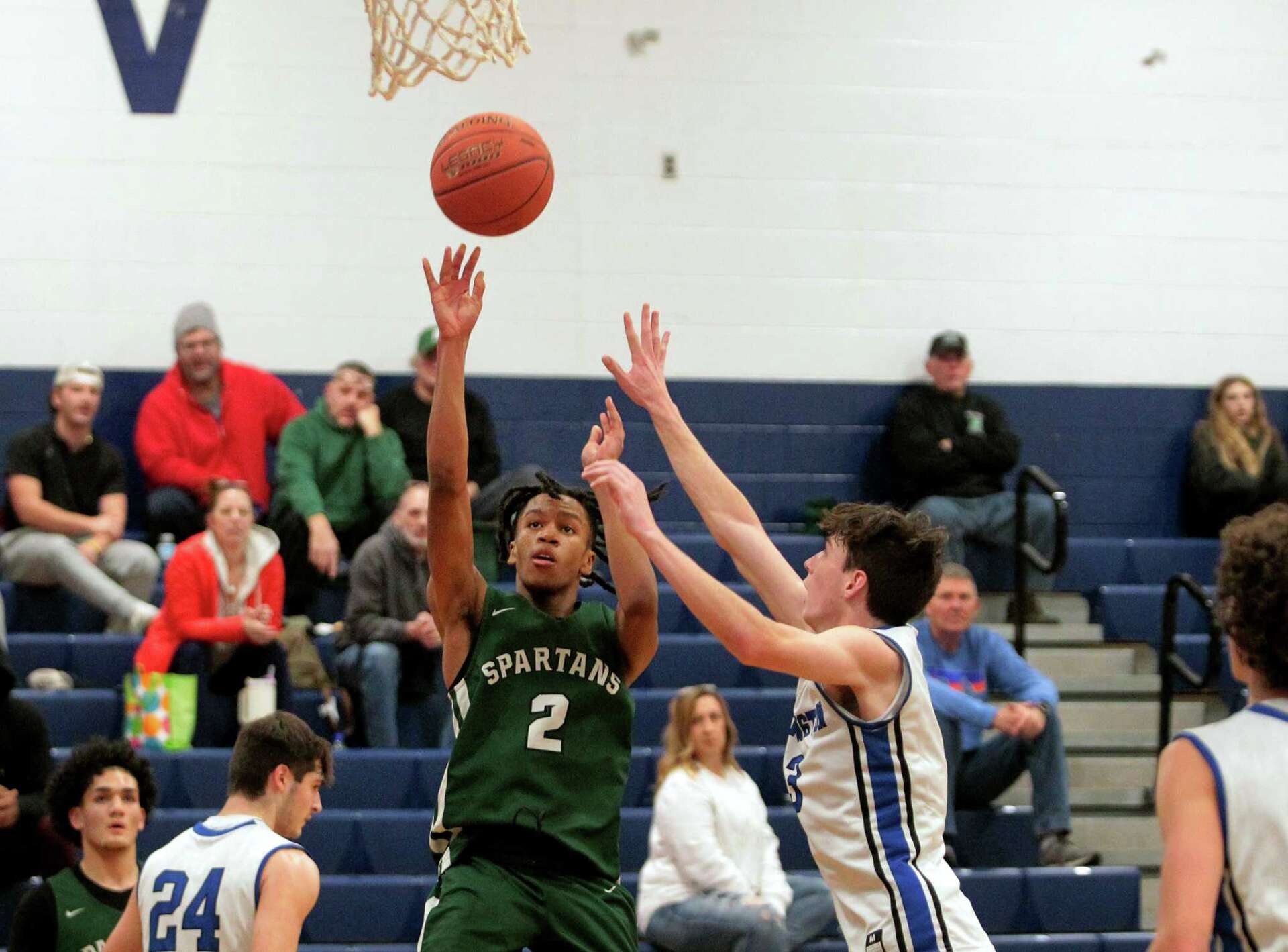 No. 10 Southington High School boys basketball defeats Maloney.
