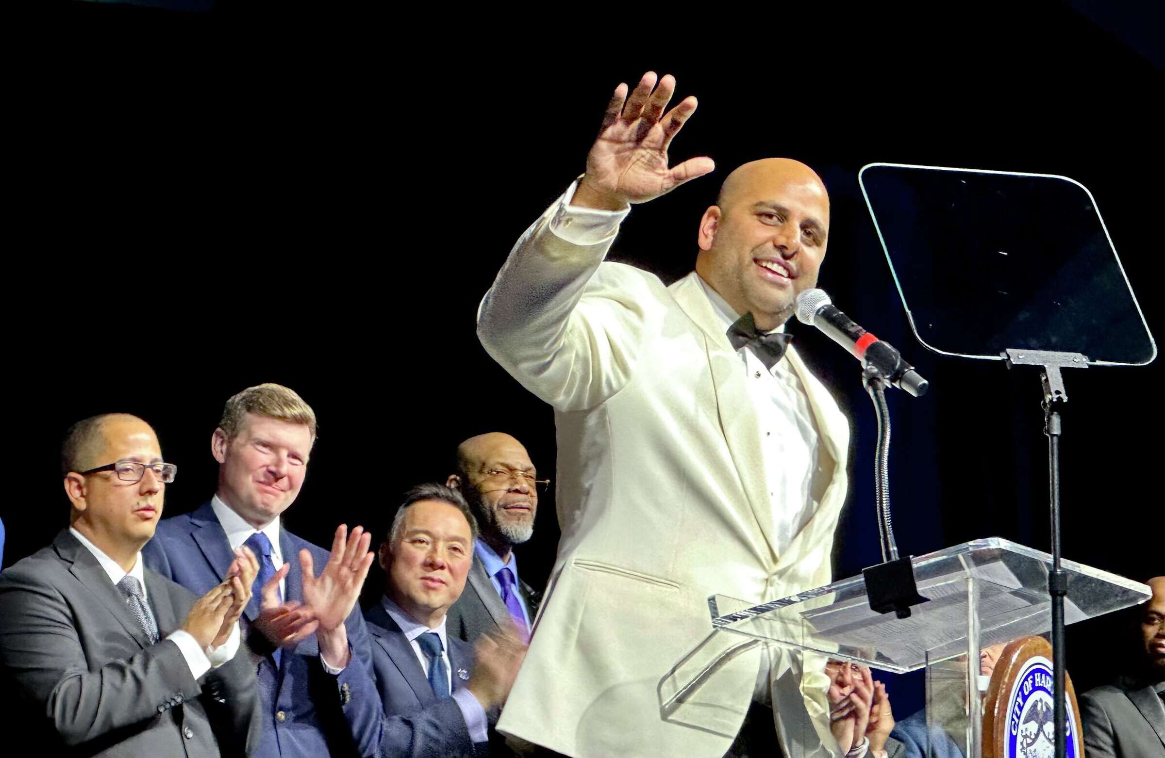 Optimism abounds at Hartford Mayor Arunan Arulampalam's inaugural ball