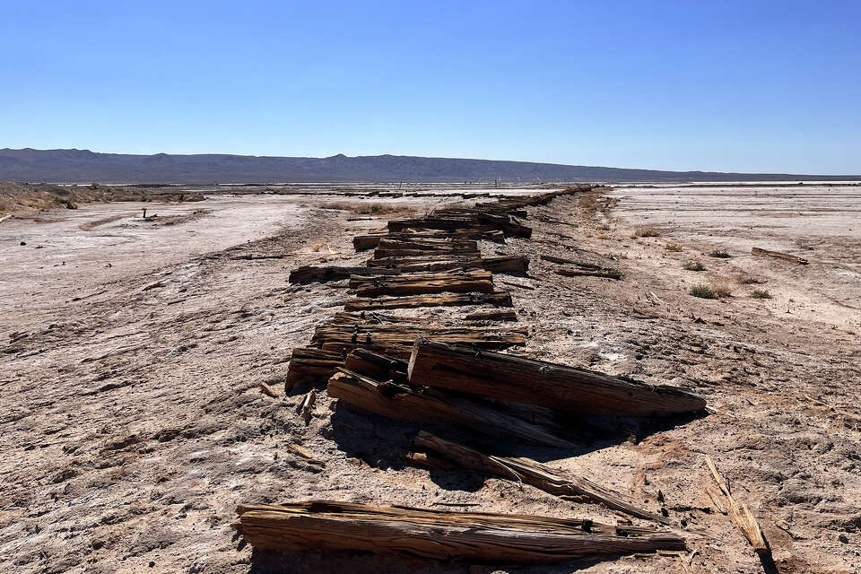 Salt built this California ghost town. Now salt is destroying it.