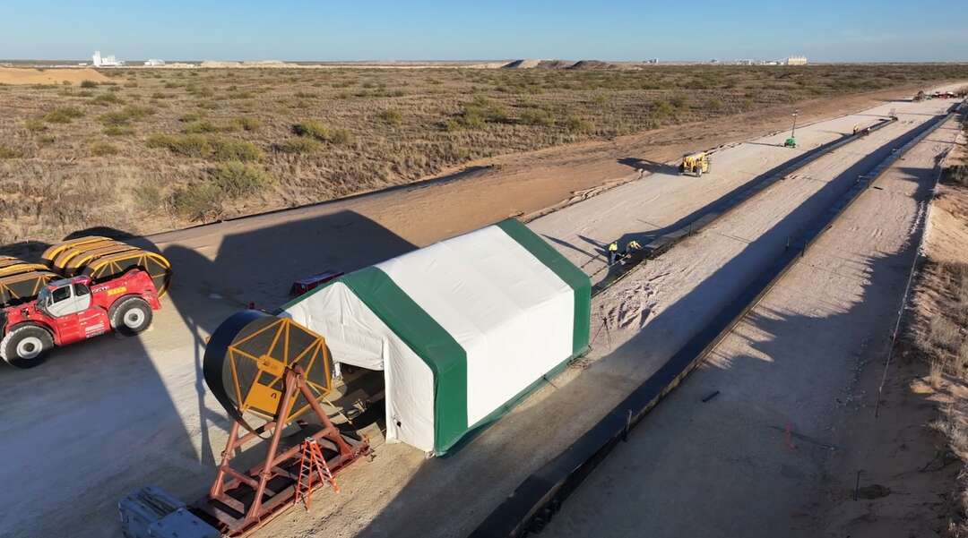 Atlas Energy Solutions constructing 42-mile sand conveyor system