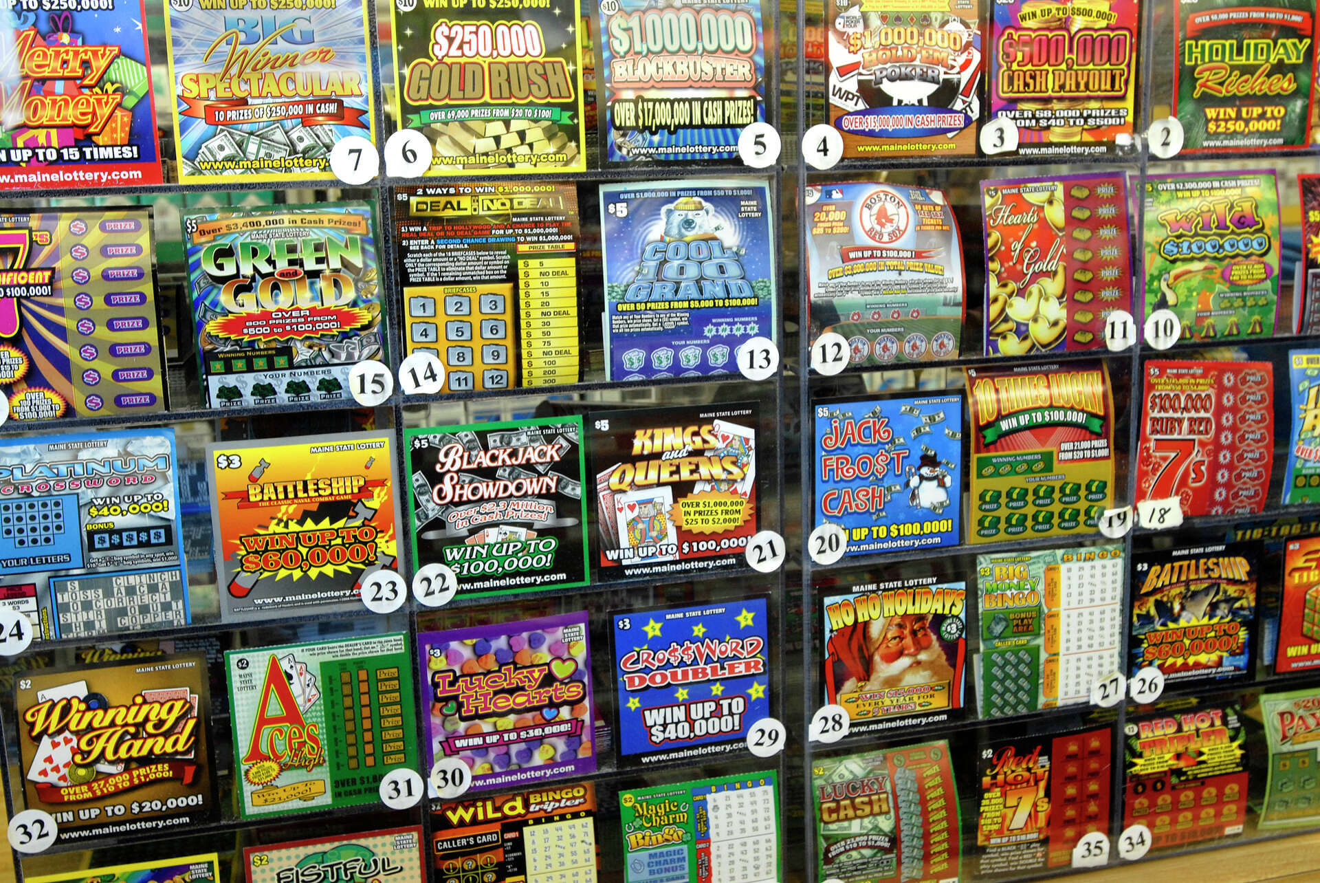 2 Texas Lottery players each win $1 million on scratch offs