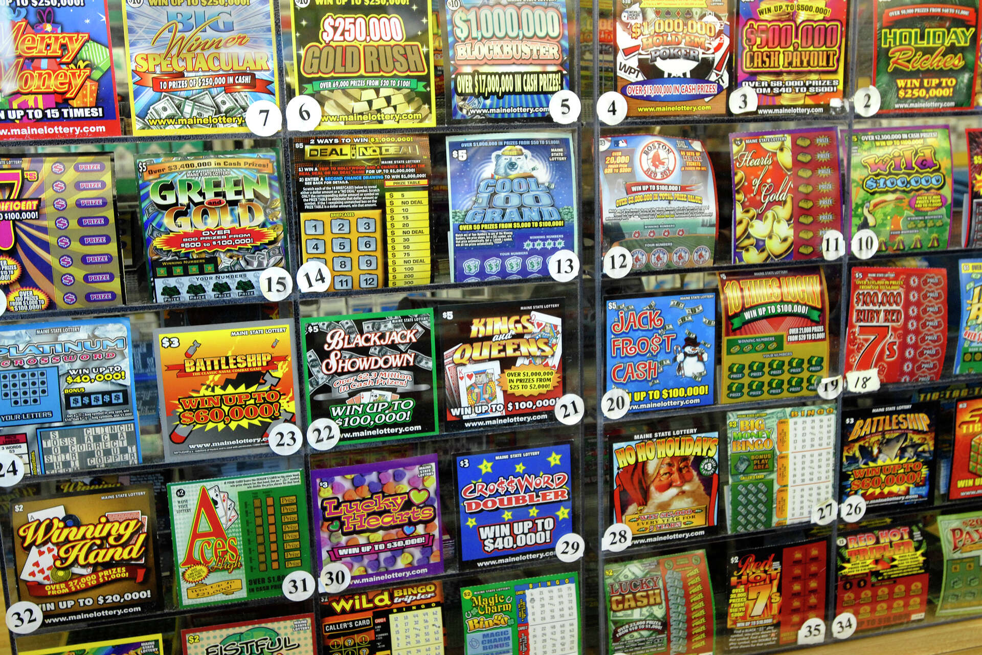 2 Texas Lottery players each win $1 million on scratch offs