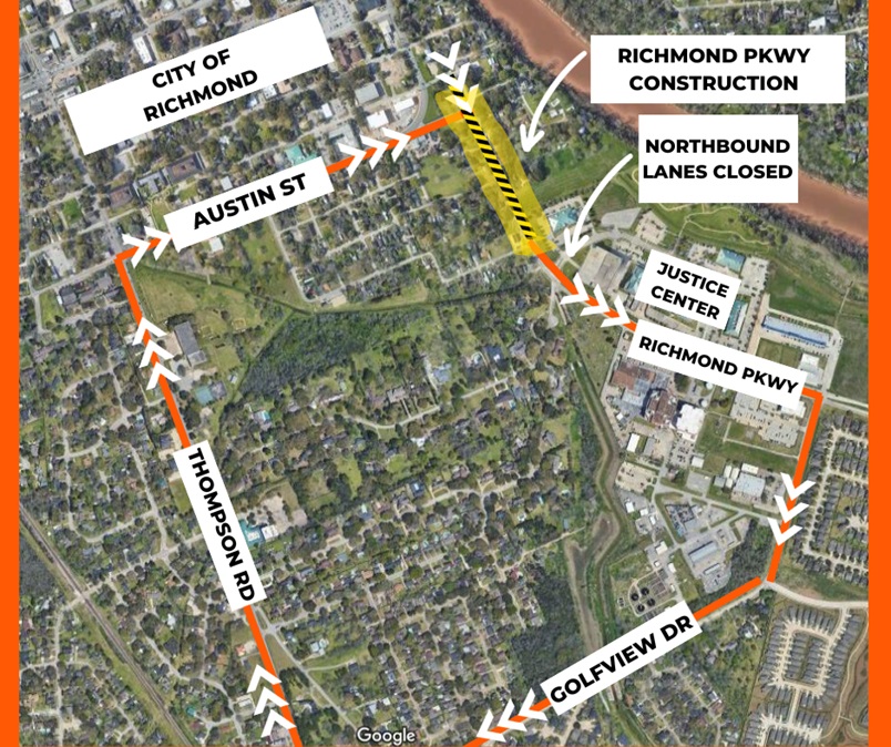 Detour route takes effect as Richmond street construction starts