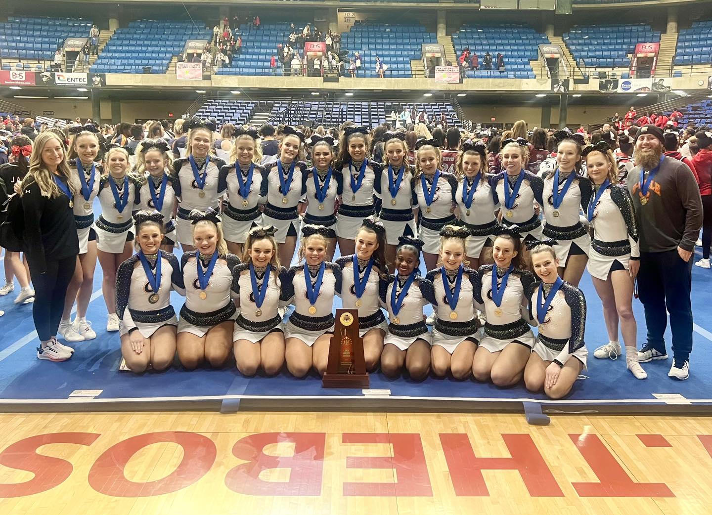 Edwardsville cheer repeats as ICCA champions