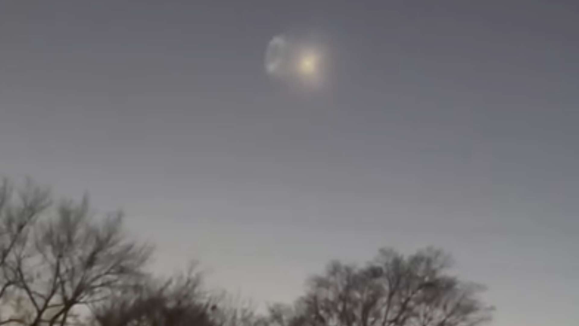 'UFO' spotted over Texas was likely SpaceX Starlink rocket