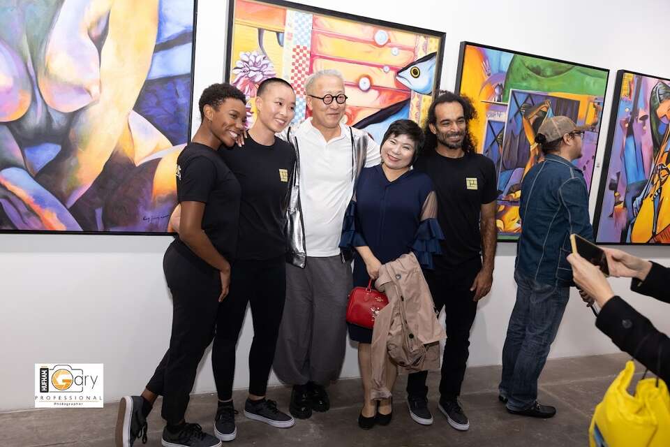 Houston artists unite to bring paintings to life at Sawyer Yards