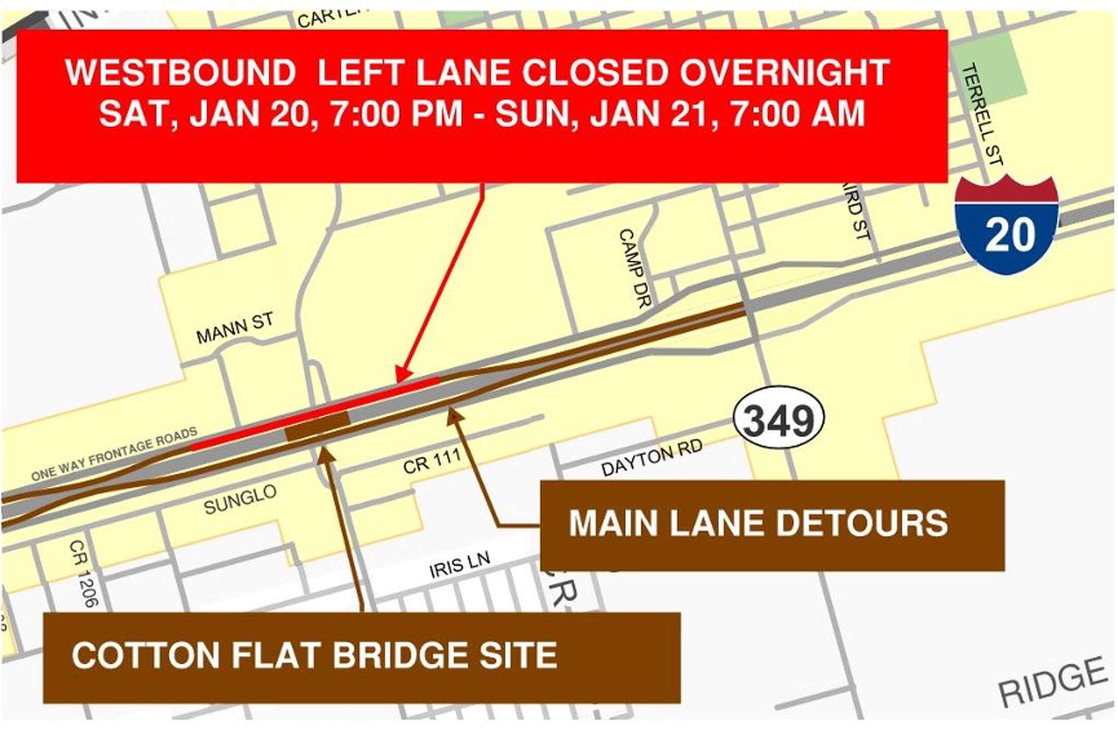 TxDOT: Major milestone towards completion of I-20 bridges in Midland