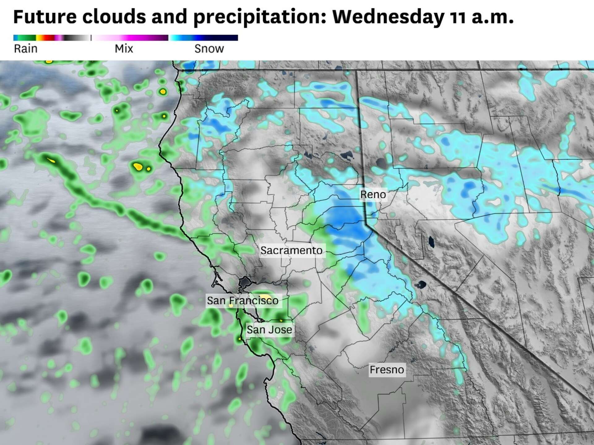Two storms headed to California, with one bringing severe impacts
