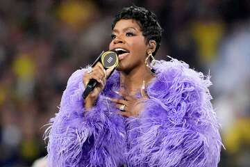 'Color Purple' star Fantasia sings National Anthem at CFP in Houston