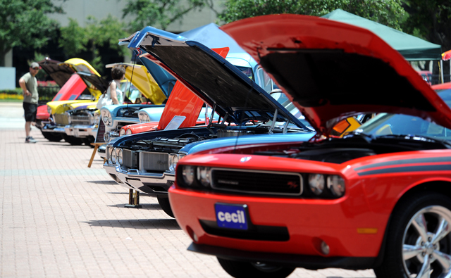 Classic and Custom Cars Are On Display at Crockett Street