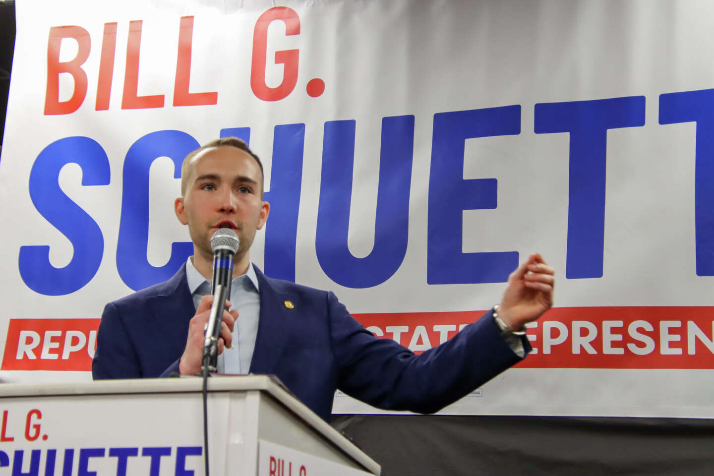 Michigan Rep. Bill G. Schuette announces reelection bid for House