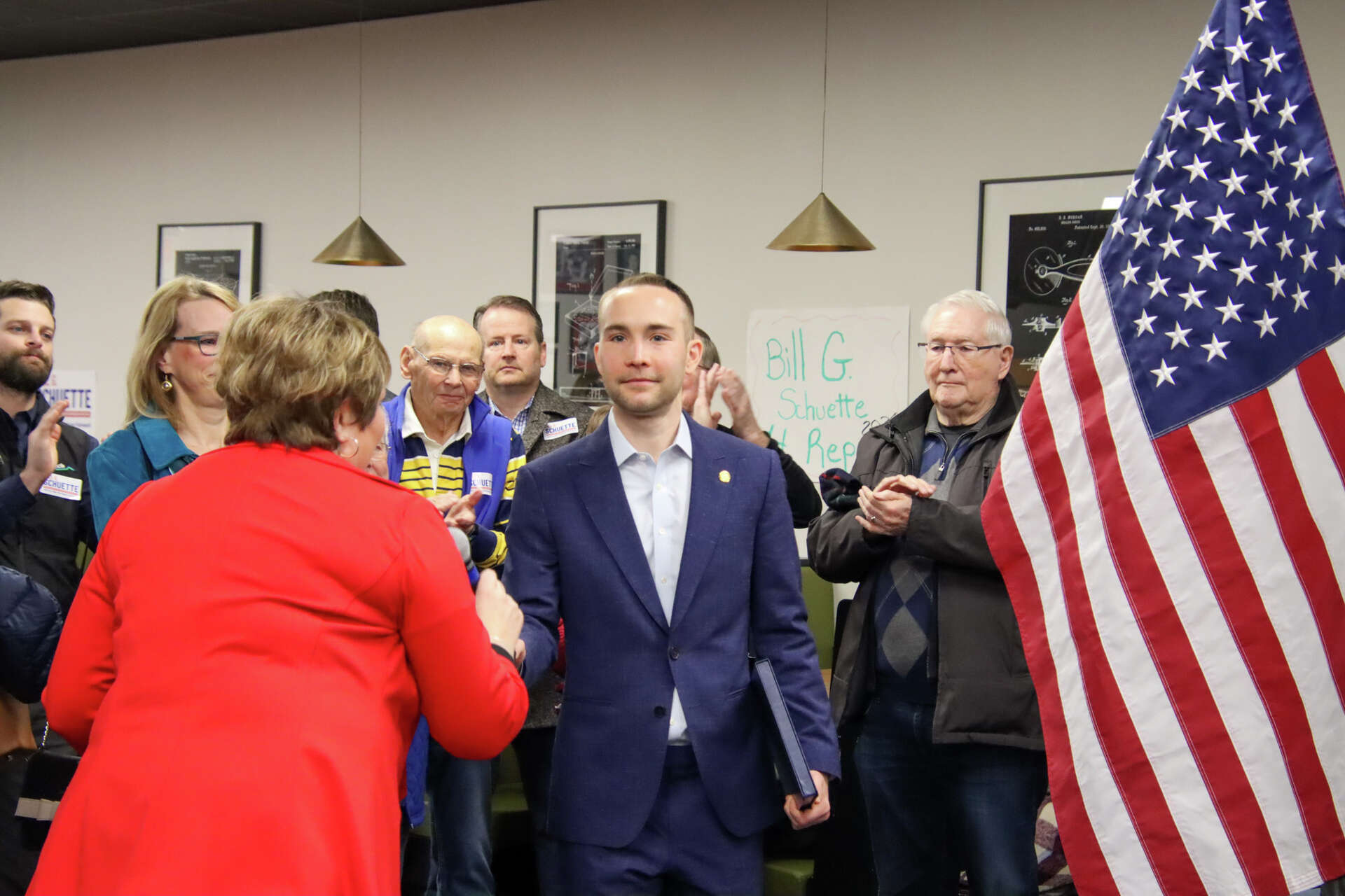 Michigan Rep. Bill G. Schuette announces reelection bid for House