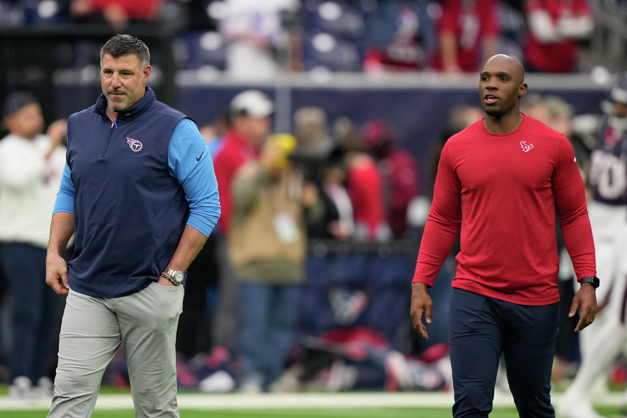 Titans give Texans another major gift with Mike Vrabel exit