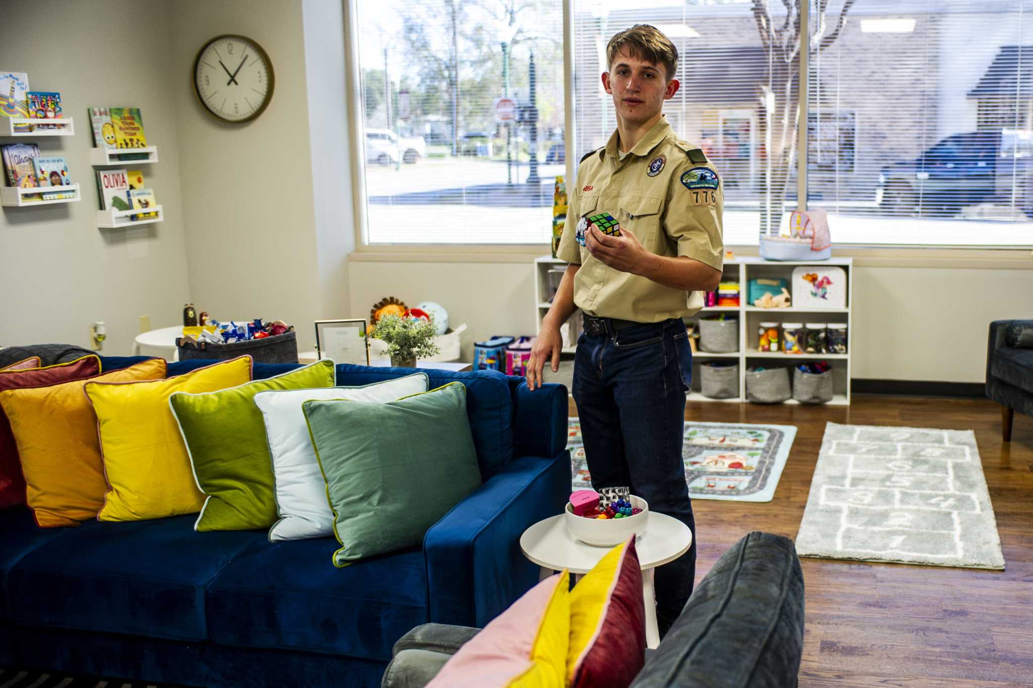 Willis Eagle Scout project to help victims of violent crimes