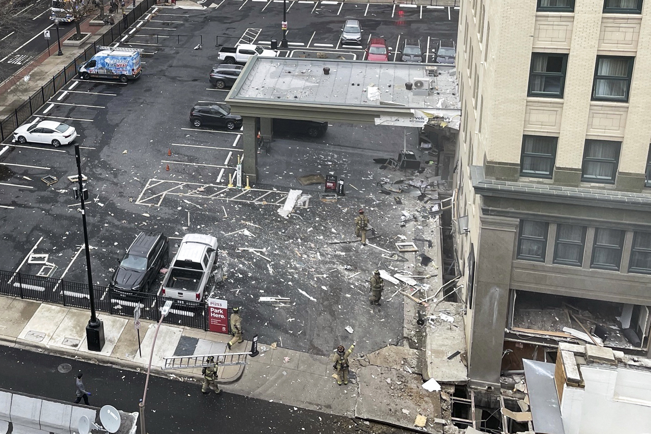 Watch: Aftermath of historic Fort Worth hotel explosion