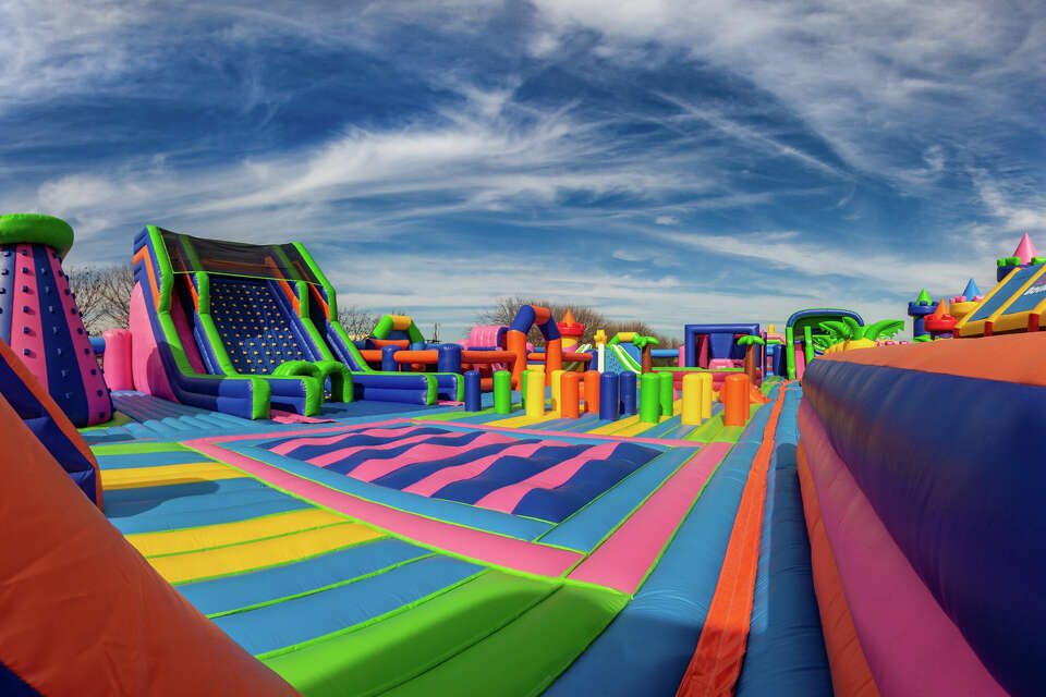Epic Bounce brings huge bounce park back to Wolff Stadium