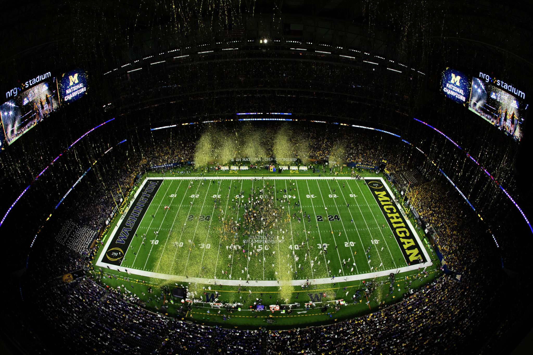 Michigan Wolverines finish undefeated season with national title