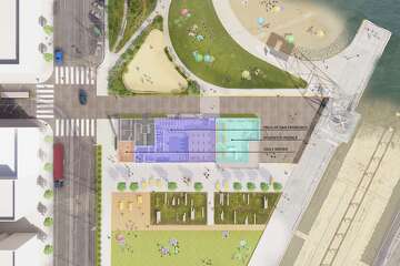 Opening date, renderings released for facilities in Crane Cove Park