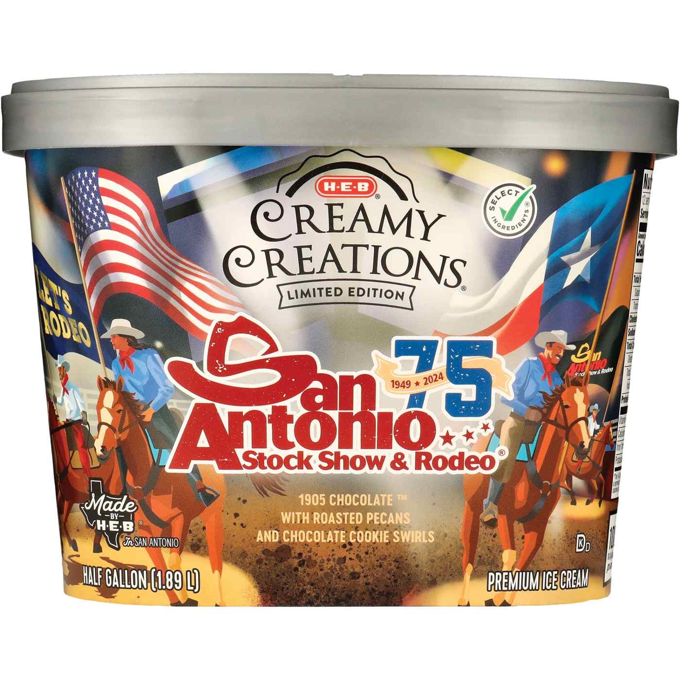 H-E-B ice cream flavor honors 75 years of San Antonio rodeo