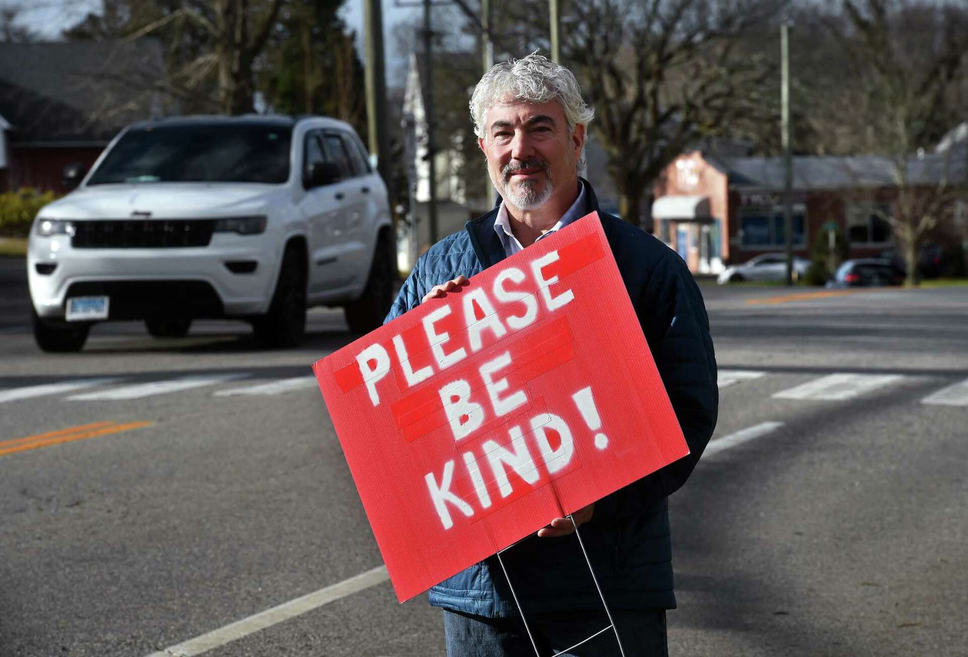 ‘Please Be Kind!’ signs catch on in Branford, message resonates