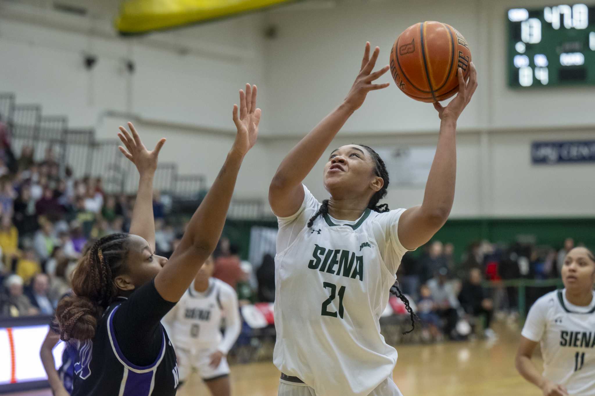 Fixing her game, Anajah Brown powers Siena winning streak