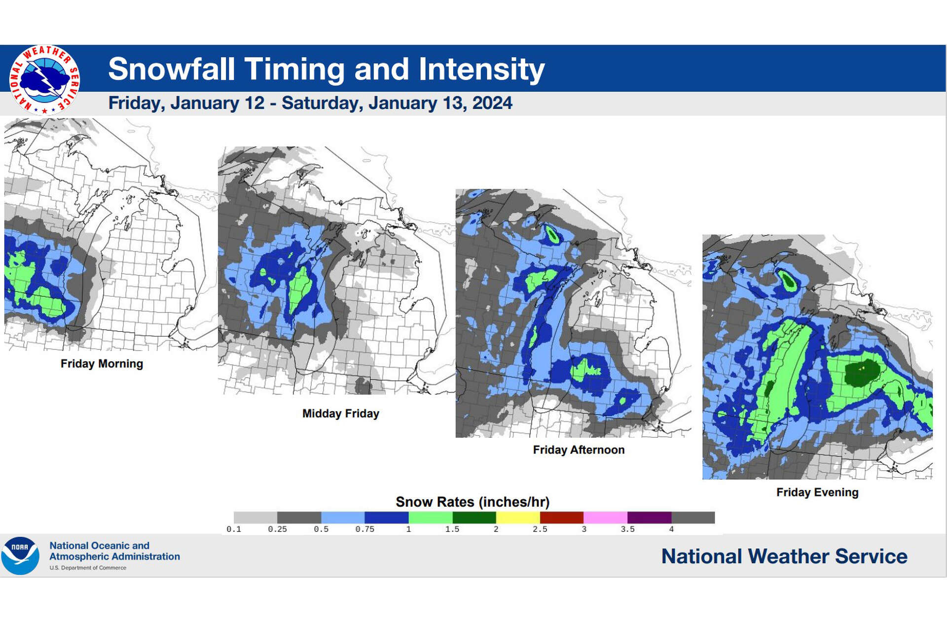 Major snow storm to impact Big Rapids area, West Michigan