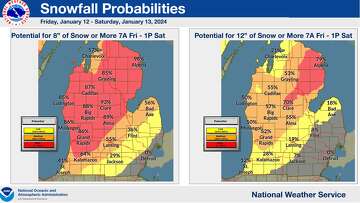 Blizzard conditions likely in Michigan this weekend with Friday storm