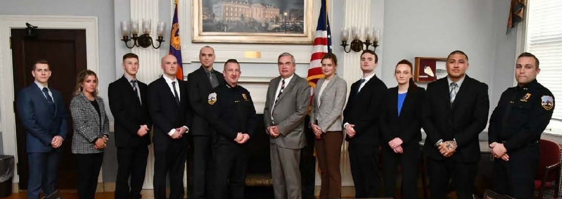 Schenectady welcomes police recruits, promotes 4