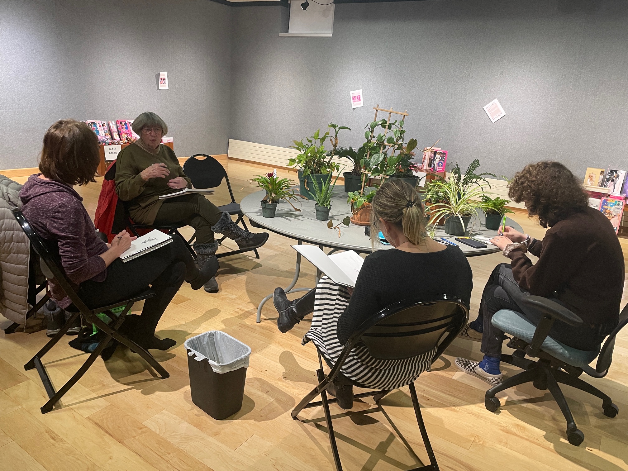 Community creates art with the director of Ferris State's art gallery